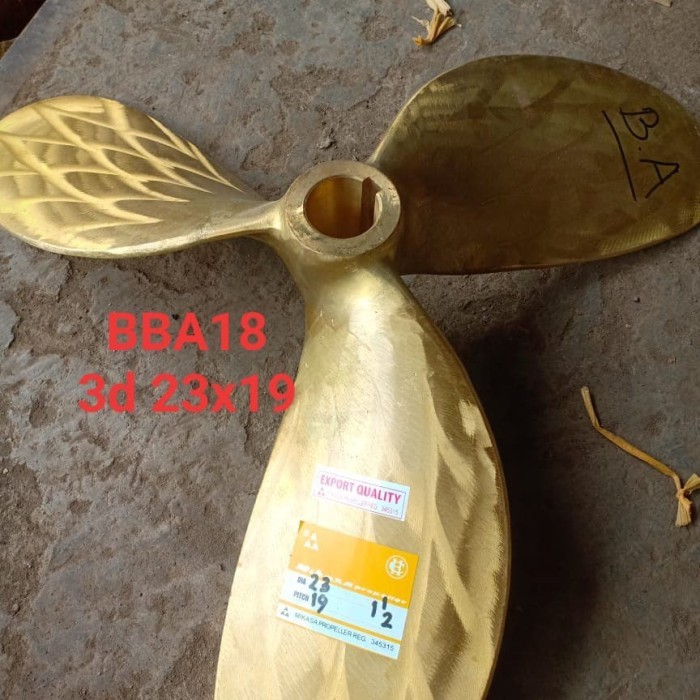 Jual Kipas Kapal MIKASA / Propeller 3d 23x19 | Shopee Indonesia