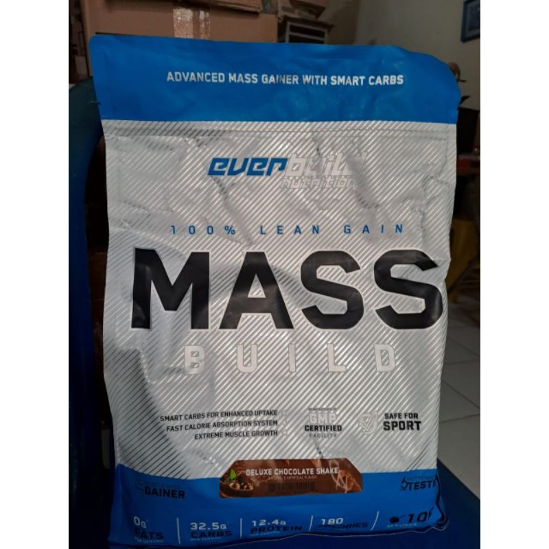 Jual Everbuild Mass Gainer 12lbs Lean Mass Build 12 lbs | Shopee Indonesia