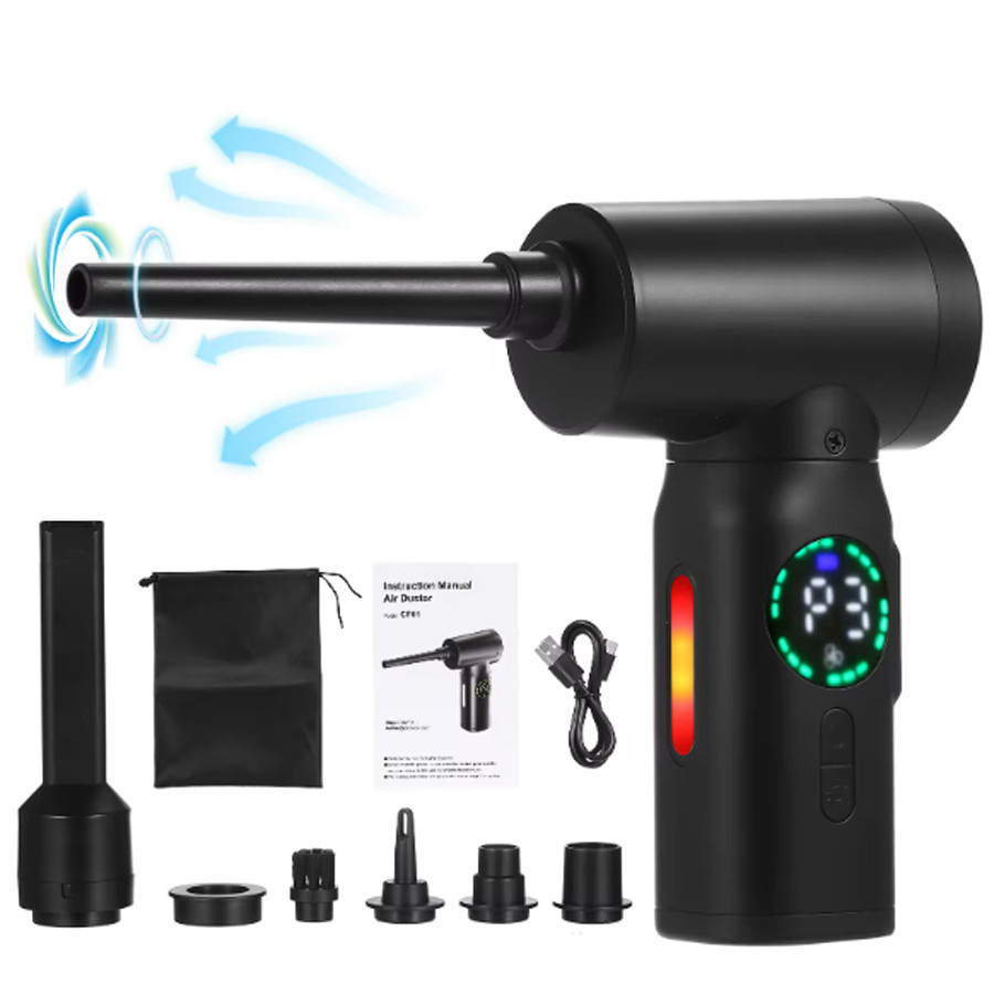 Jual HARUMANES Compressed-Air-Duster--Cleaner With Digital Screen Brush ...