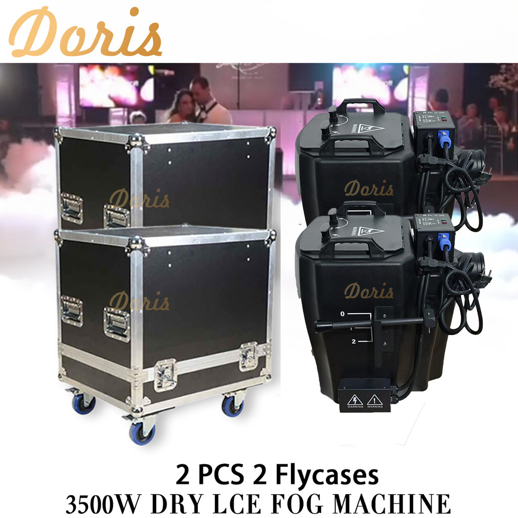 Jual AERO No Tax 2Pack 3500w Dry Ice Machine Stage Effect Dry Ice Fog ...