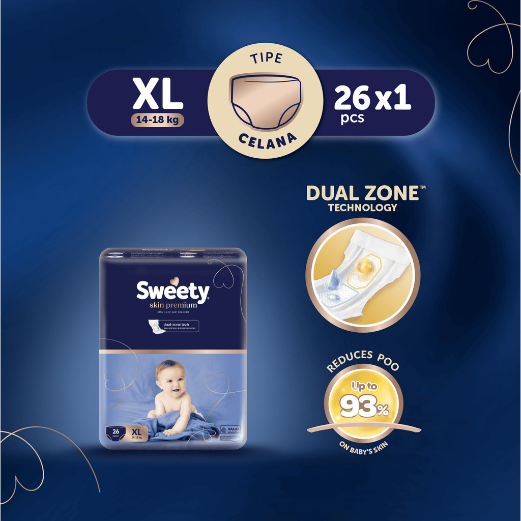 Jual Sweety Skin Premium Pants XL 26s | Shopee Indonesia