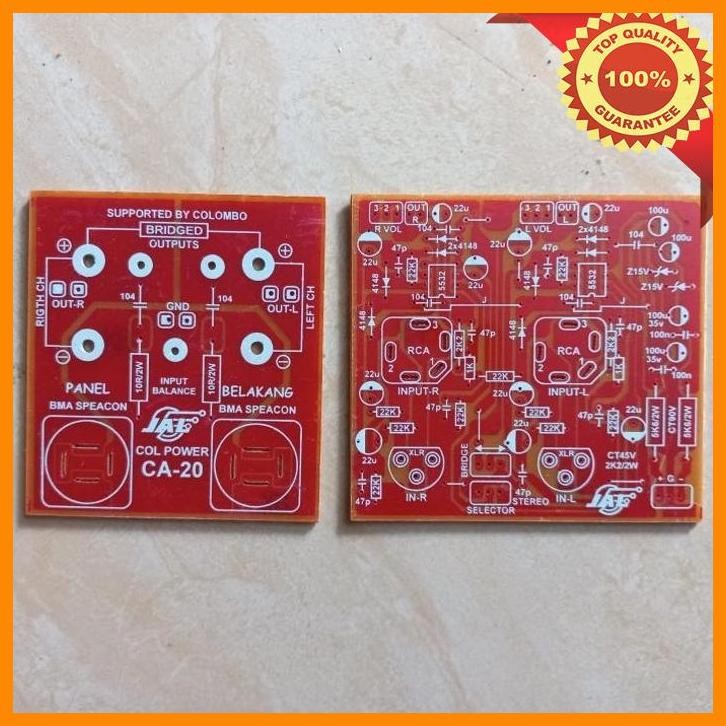 Jual [faj] pcb inbal input balance box panel ca ca10 ca20 thunder csh pertinak | Shopee Indonesia