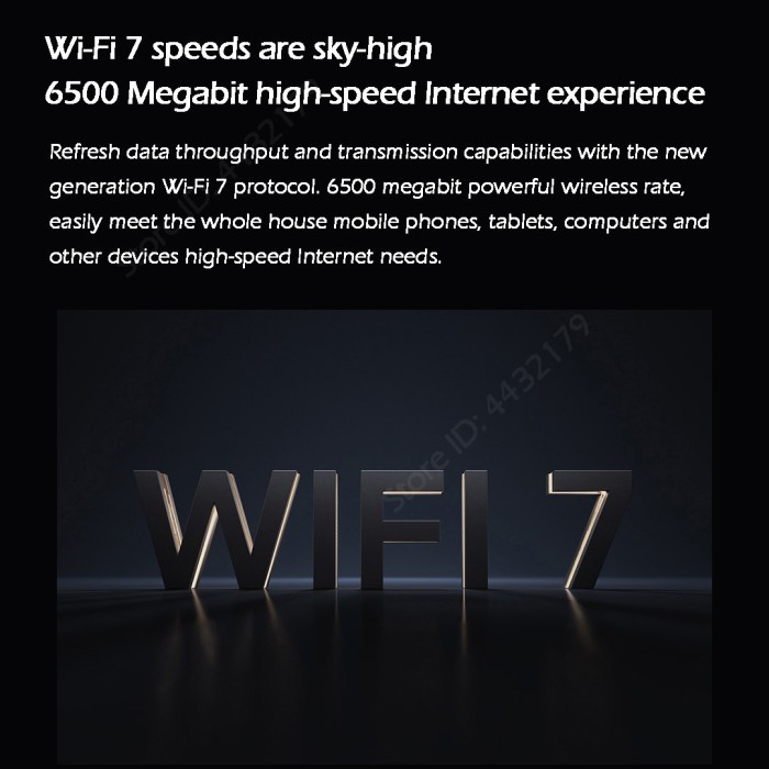 Jual Xiaomi Mi Mesh Router BE6500 Quad Core Wifi 7 6500Mbps 2.5G ...