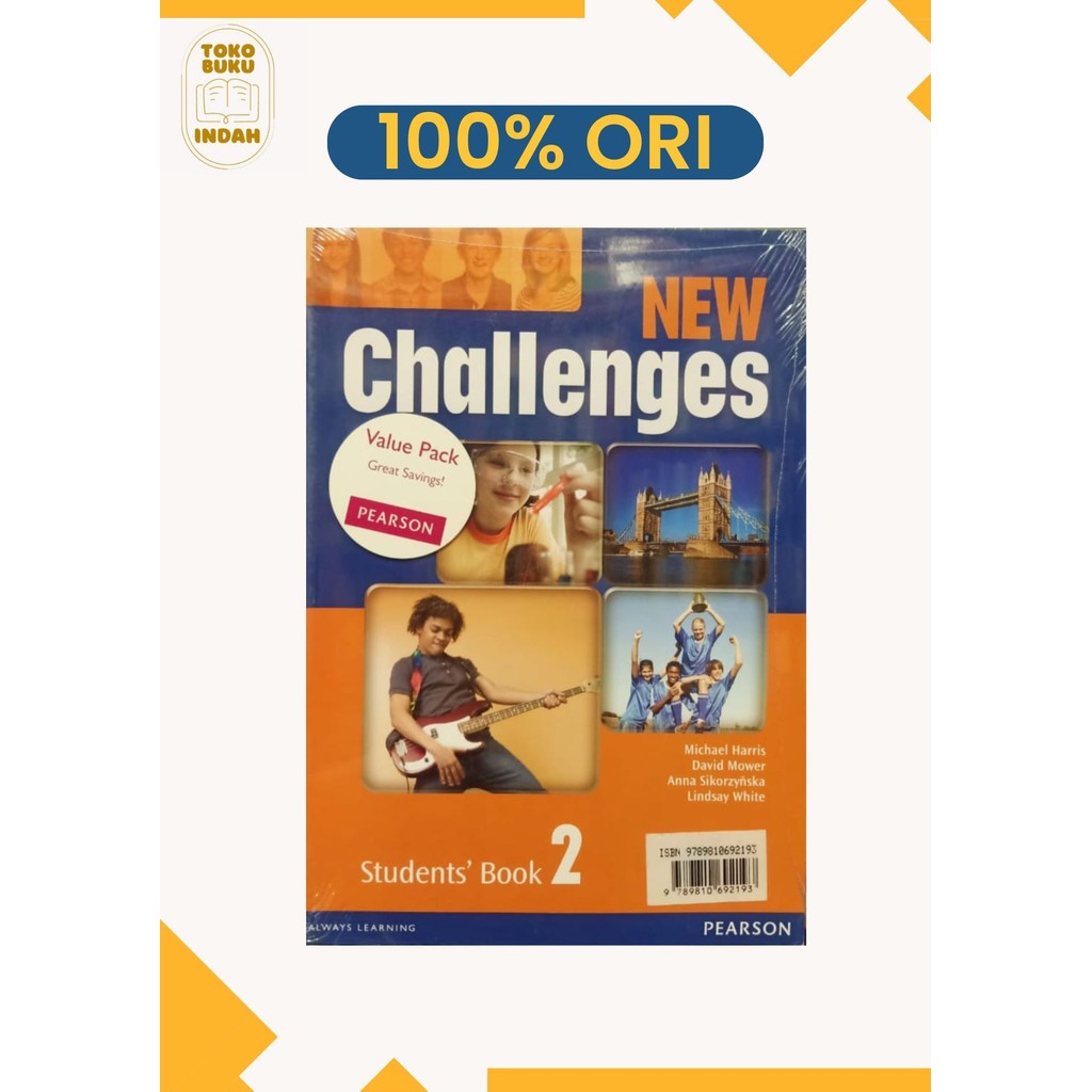 Jual New Challenges 2 Value Pack Indo | BUKU PELAJARAN BAHASA INGGRIS SMP | Shopee Indonesia