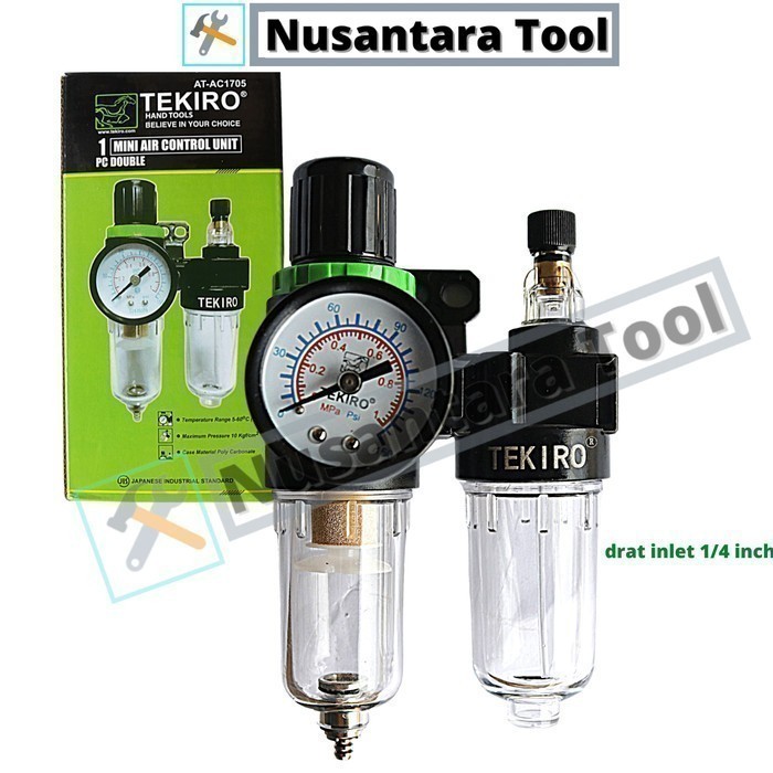Jual Air Control Unit Filter Angin Kompresor Double Tekiro Japan ...