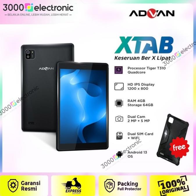 Jual Tablet Advan X Tab Ram 4/64 Garansi Resmi 1 Tahun Tablet 4Gb 64Gb ...