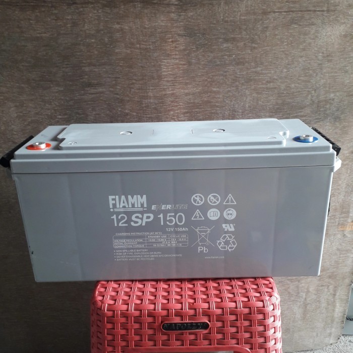 Jual Battery Vrla Fiamm Sp 12V 150Ah Made In Italy Good Panel Surya Ups Dll | Shopee Indonesia