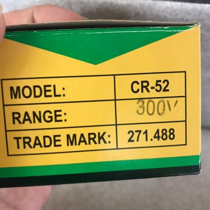 Jual PANEL METER VOLTMETER HELES CR-52 CR52 CR - 52 300 V 300V ORIGINAL ...