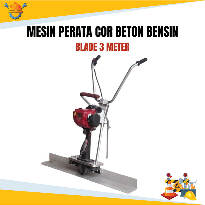 Jual MESIN PERATA SEMEN 2 METER BETON CONCRETE / MESIN PERATA COR BETON ...