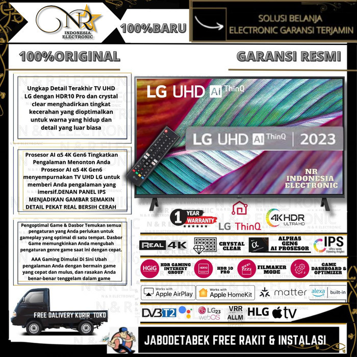 Jual Lg 55Ur7500Psc - Real 4K A5 Gen6 - Smart Tv 55'Inch 2023- Lg 55Ur7500 | Shopee Indonesia