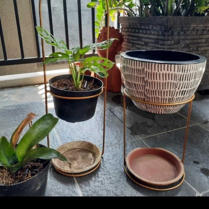 Jual HARGA PROMO RAK POT/RAK POT GANTUNG/DUDUKAN POT BUNGA GANTUNG/RAK ...