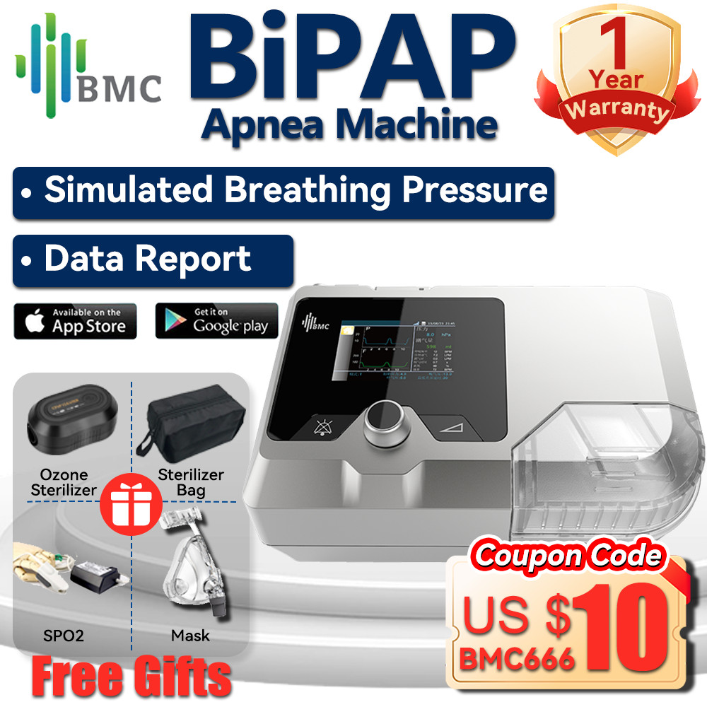 Jual TOKOBATAKL BMC Auto Bipap Bi-Level/CPAP Sleep Apnea Machine G2S B20A Treat Snoring Central ...