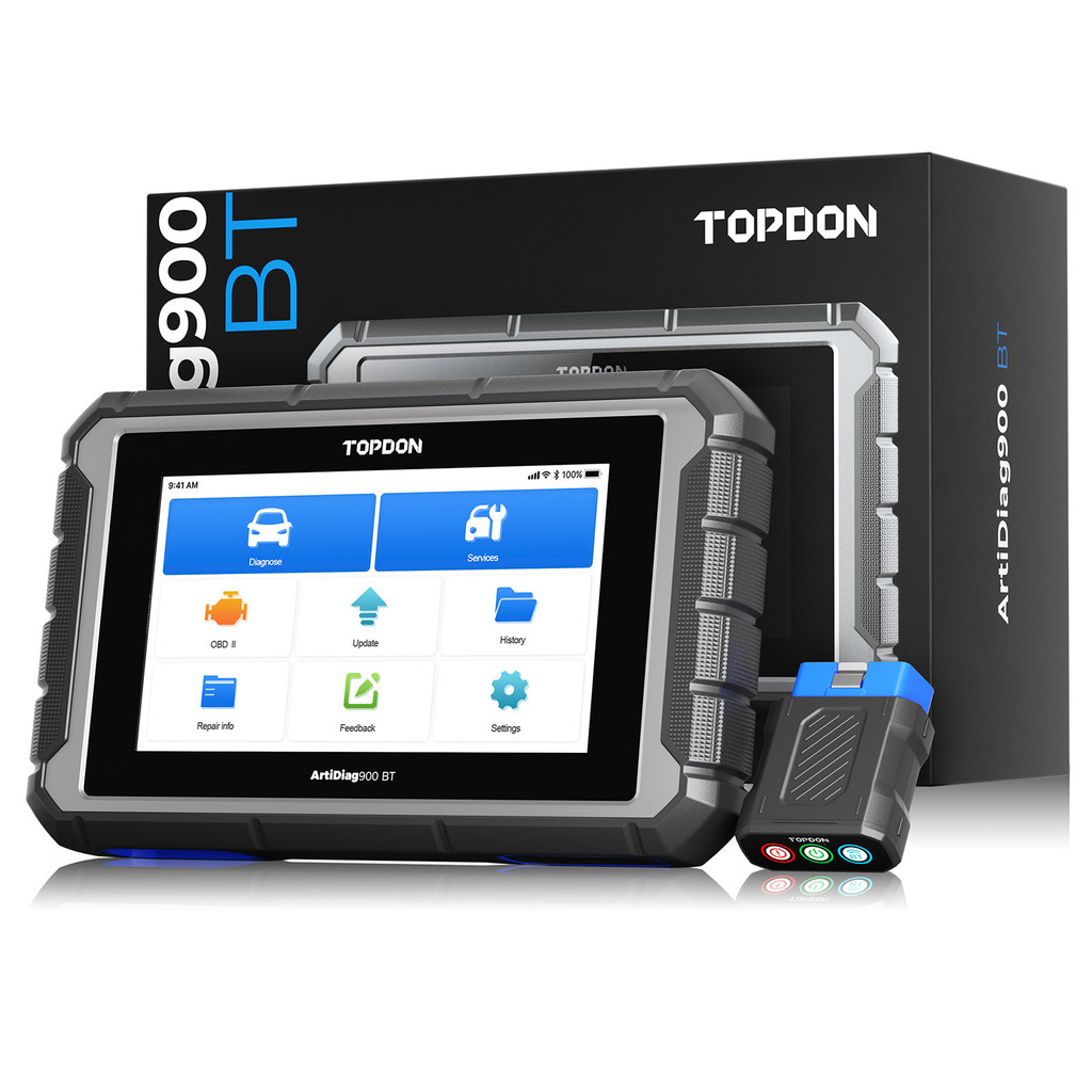 Jual EL_SHANUMJE TOPDON ArtiDiag900 BT OBD2 Scanner Car Diagnostic Reset Tool ECU Coding TPMS ...