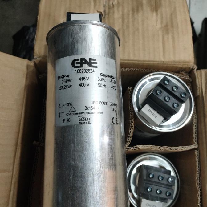 Jual KAPASITOR BANK 25KVAR GAE / CAPASITOR GAE 25 KVAR MKP-C 415 | Shopee Indonesia