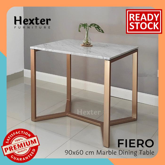 Jual FIERO - CARRARA MARBLE DINING TABLE MEJA MAKAN MARMER MEWAH ...