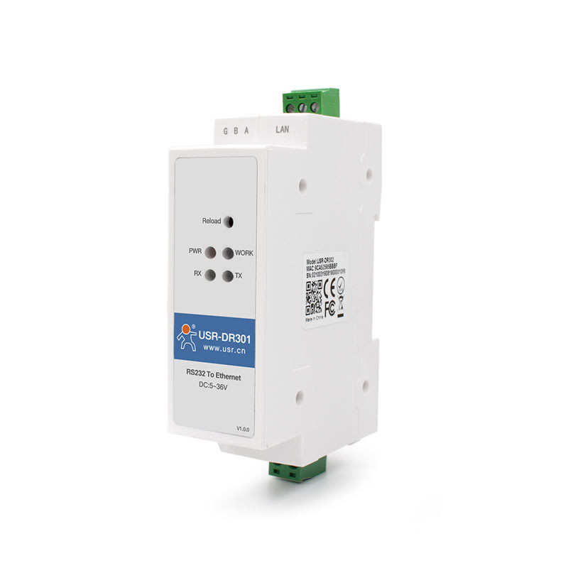 Jual Terbaru Dr302 Dr301 Din Rail Serial Rs485 Rs232 To Ethernet Tcp Ip Rj45 Server Module