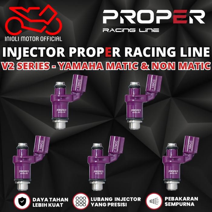 Jual INJECTOR PROPER RACING LINE AEROX NEW NMAX LEXI MIO M3 FAZZIO ...