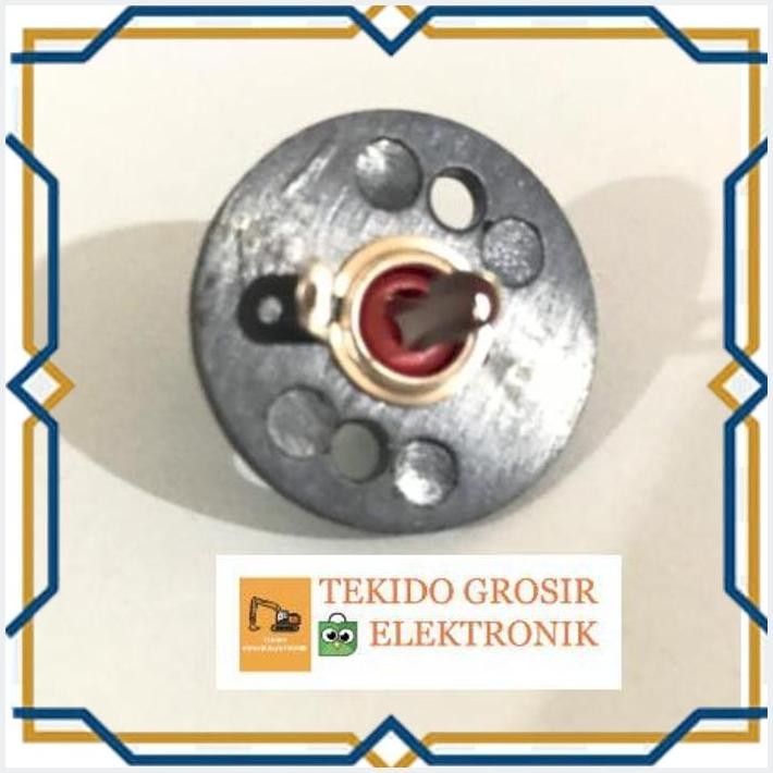 Jual [TKE] SOCKET RCA 1 PIN BULAT SOKET RCA 1P PAPAN BULAT | Shopee ...