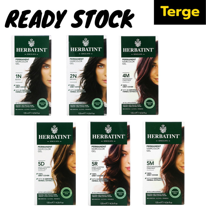 Jual Cat Pewarna Rambut Permanen Herbatint Permanent Haircolor Gel 135 ...