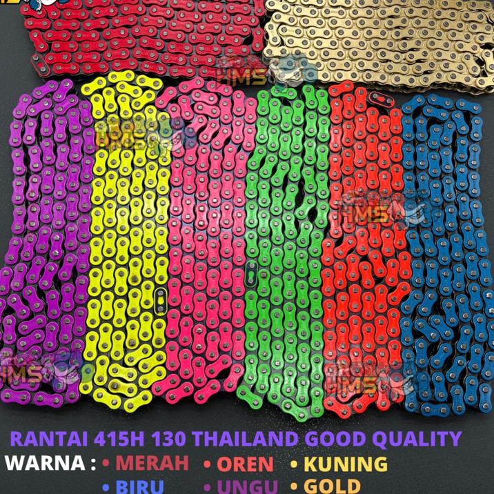 Jual Rantai 415 H 130 Thailand Rantai 415H Tipi Thailand Warna Pnp Bia ...