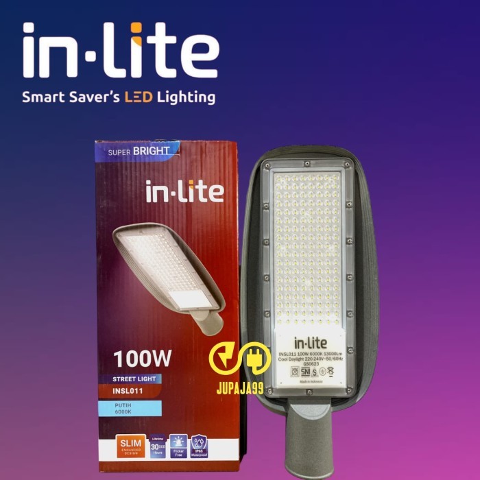 Jual BRG BARU LAMPU JALAN PJU LED 100W 100 WATT INLITE INSL011 STREET ...