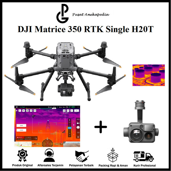 Jual Dji Matrice 350 Rtk Single H20T Payload Kit - Drone Matrice Rtk ...