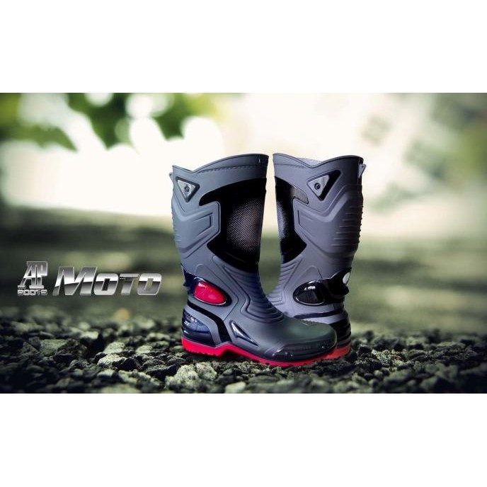 Jual SEPATU BOOTS BIKER MOTOR MEREK AP BOOT MOTO 3 ORIGINAL | Shopee ...