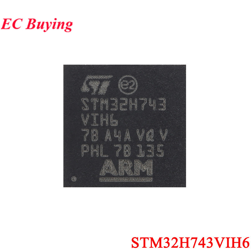 Jual JETS 5Pcs/1pc STM32H743VIH6 STM32H743 STM32 H743VI H743VIH6 TFBGA-100 ARM Cortex-M7 32-bit ...
