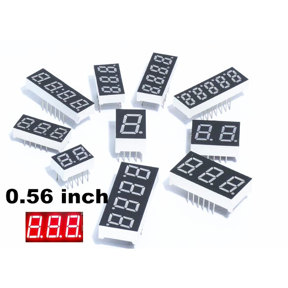 Jual JEMA 100PCS LD-5361AS 3 Digit 0.56" RED 7 SEGMENT LED DISPLAY 1 Bit/2 Bit/3 Bit/4 Bit Digit ...