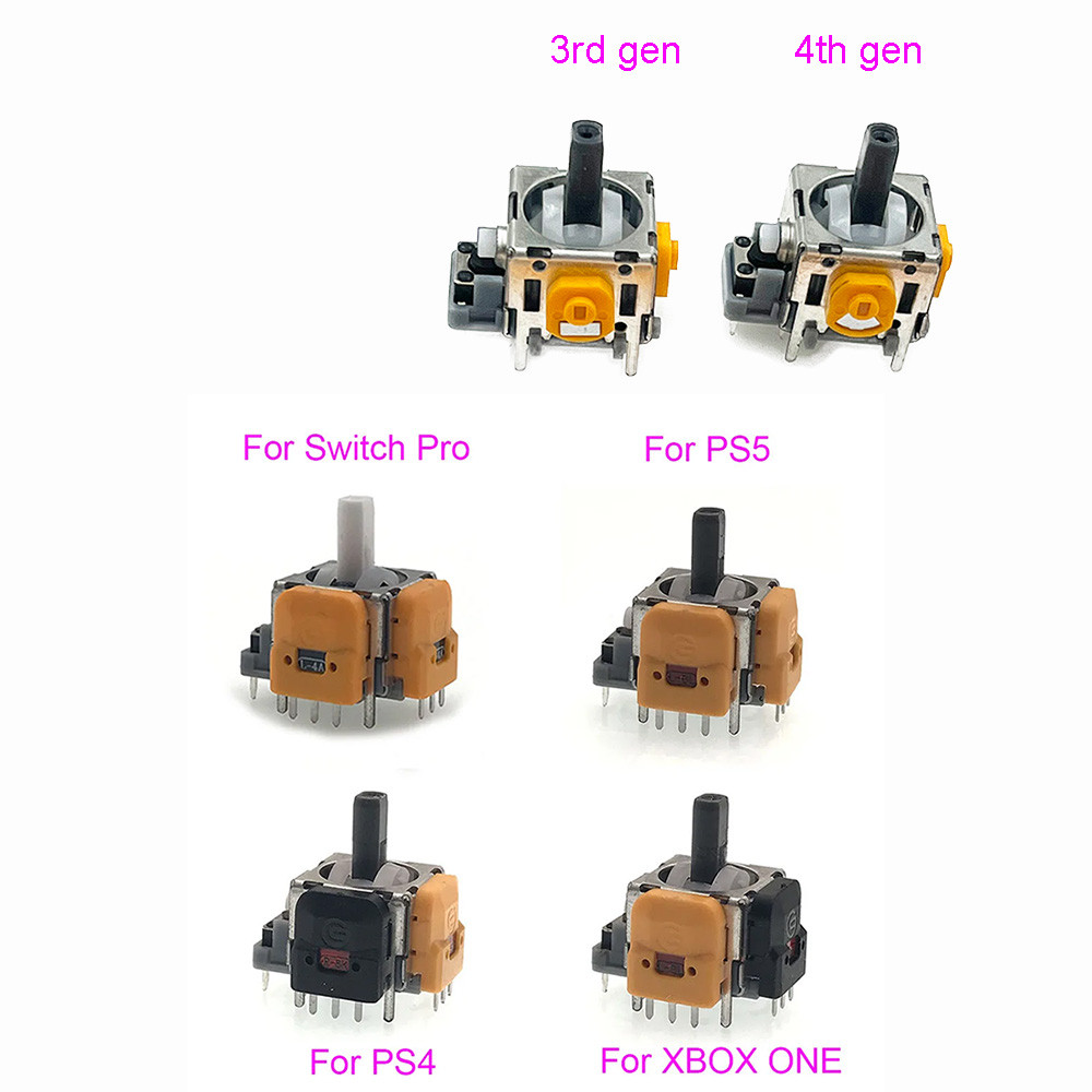 Jual GANC 100PCS 3D Analog Stick Sensor Module for PS4 Dualshock 050 Controller Hall Effect ...