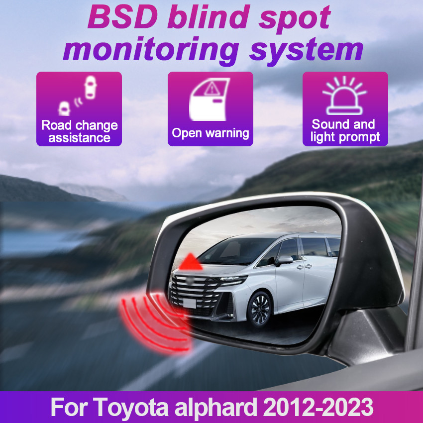 Jual GANC Car Blind Spot Detection System BSD BSA BSM Car Sensors Drive Rear Mirror Monitoring ...