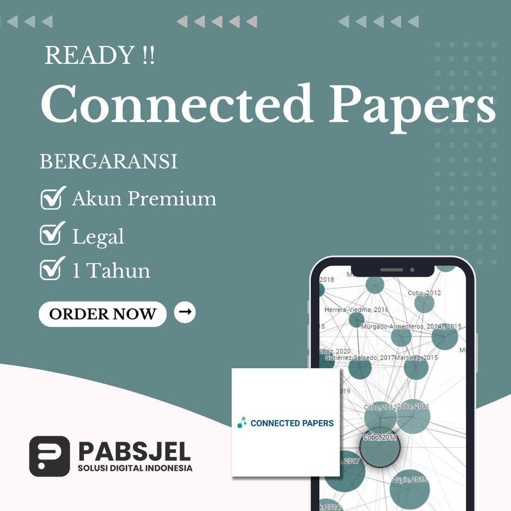 Jual Connected Papers Academic Plan 1 Tahun - Analisis Lebih Cepat | Shopee Indonesia