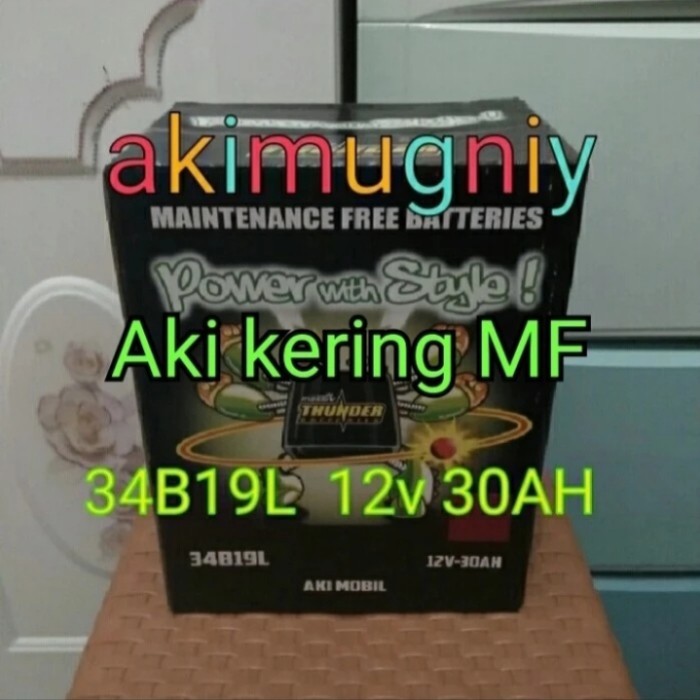 Jual aki 34b19l mf ns40zl 12v 30ah gs incoe yuasa brio ayla agya xpander | Shopee Indonesia