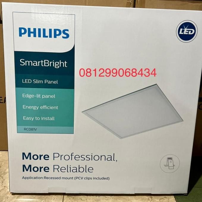 Jual Lampu Led Plafon Philips 40W 60X60 Akustik Led Panel Philips 29W ...