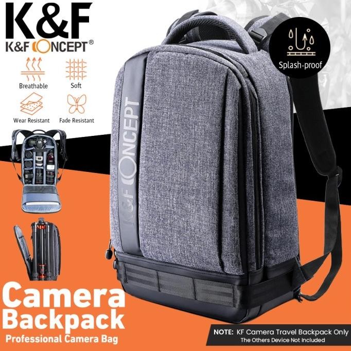 Jual Knf Concept 20L Tas Travel Camera Backpack Photography Laptop New Stok | Shopee Indonesia
