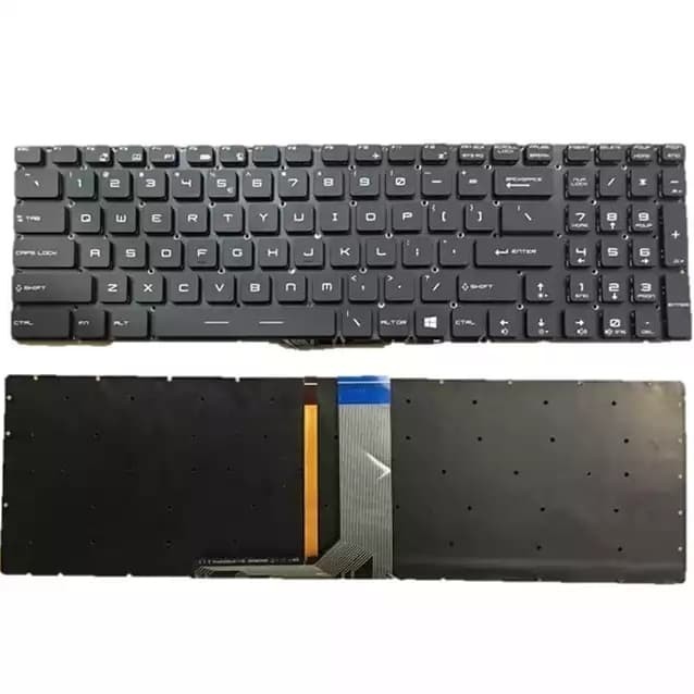 Jual Keyboard Laptop Msi Gf63 Gf75 Gs63Vr Gs73Vr Ms-17F1 Baru | Shopee ...