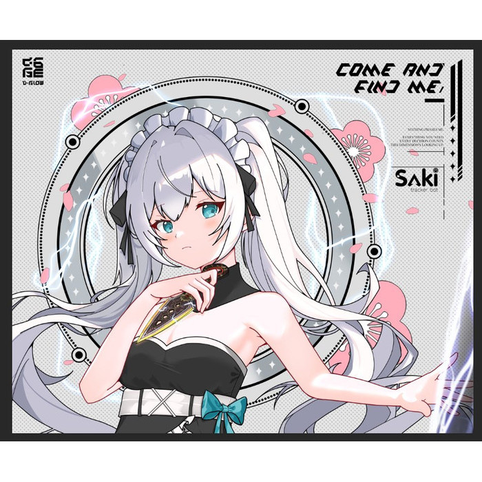 Jual D-Glow YING Silicone Base Glass Gaming Mousepad Kaca (Speed ...