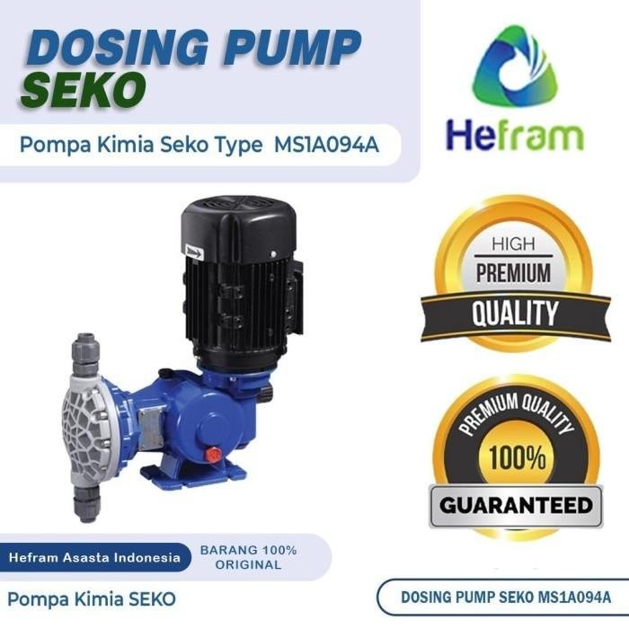 Jual Pompa Dosing Pump Injeksi MS1A094A Kimia Seko Chem Tech | Shopee ...