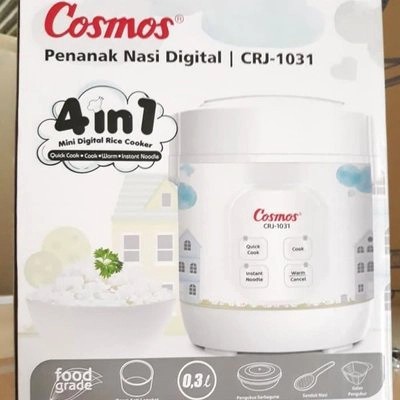 Jual Digital rice cooker cosmos 0,3 liter 4 in 1 ( CRJ 1031 ) | Shopee ...
