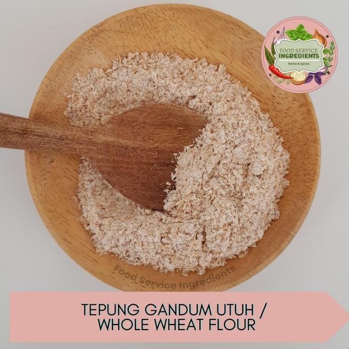 Jual =+=+=+] Tepung gandum utuh 250gr / whole wheat flour | Shopee ...