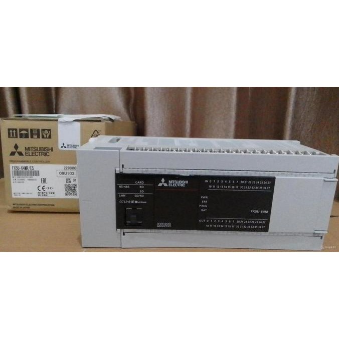 Jual HARGA DISC - PLC Mitsubishi FX5U-64MR/ES 64MR/DS 64MT/ES 64MT/DS FX5U 64MR 64MT | Shopee ...