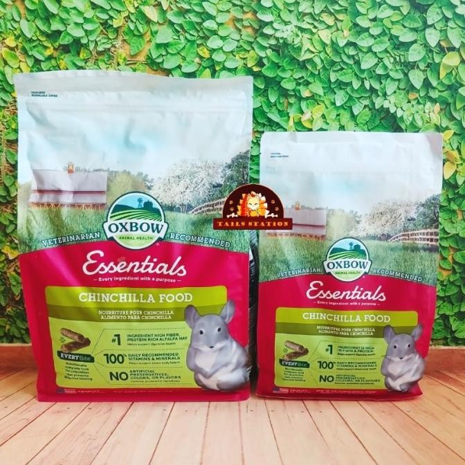 Jual Oxbow Essentials Chinchilla Food 10lbs 4,5kg Makanan Chinchilla ...
