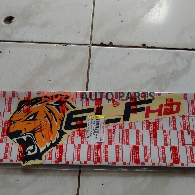 Jual Sticker Harimau - Stiker Macan Isuzu Elf Nkr71 Iap Ori | Shopee ...