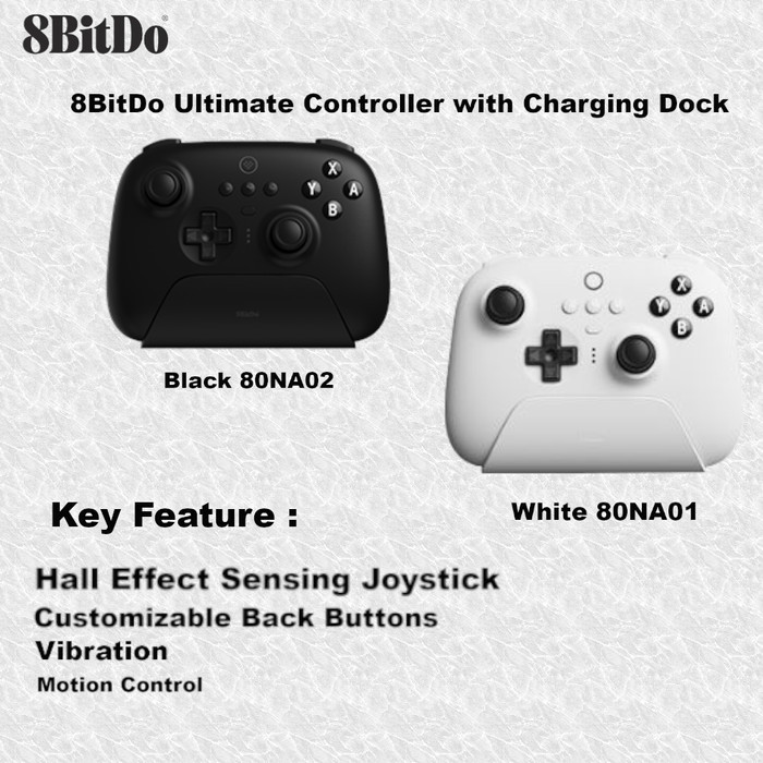 Jual 8Bitdo Ultimate Bluetooth Gamepad Wireless Controller Switch Windows Unit Baru / Segel ...