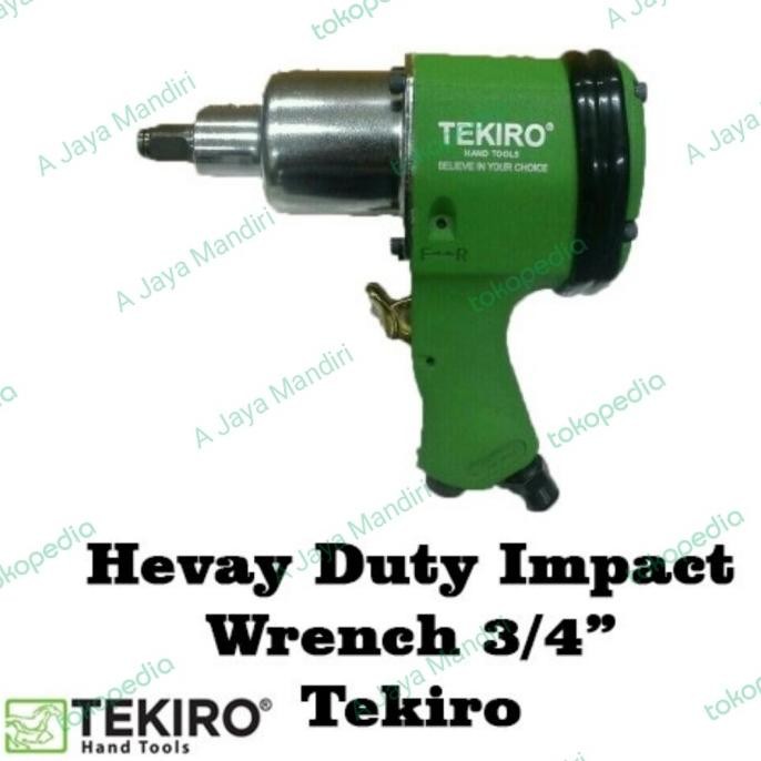 Jual TEKIRO AIR IMPACT WRENCH HEAVY DUTY 3/4 INCH / ALAT PEMBUKA BAUT ...