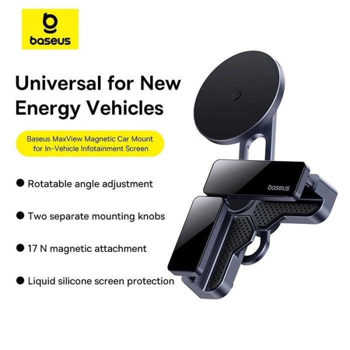 Jual Sale Baseus Maxview Magnetic Car Mount For In-Vehicle Infotainment ...