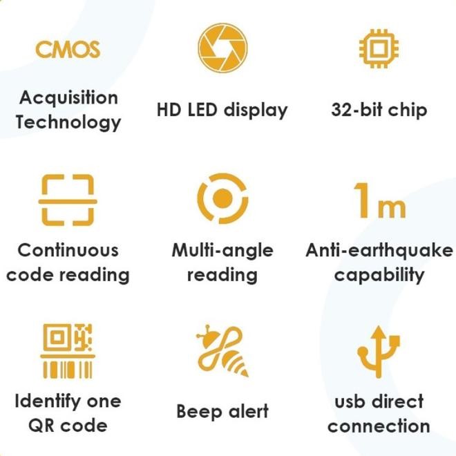 Jual Barcode Scanner Cmos Sensor Akurasi Tinggi Scanner Barcode Tom ...