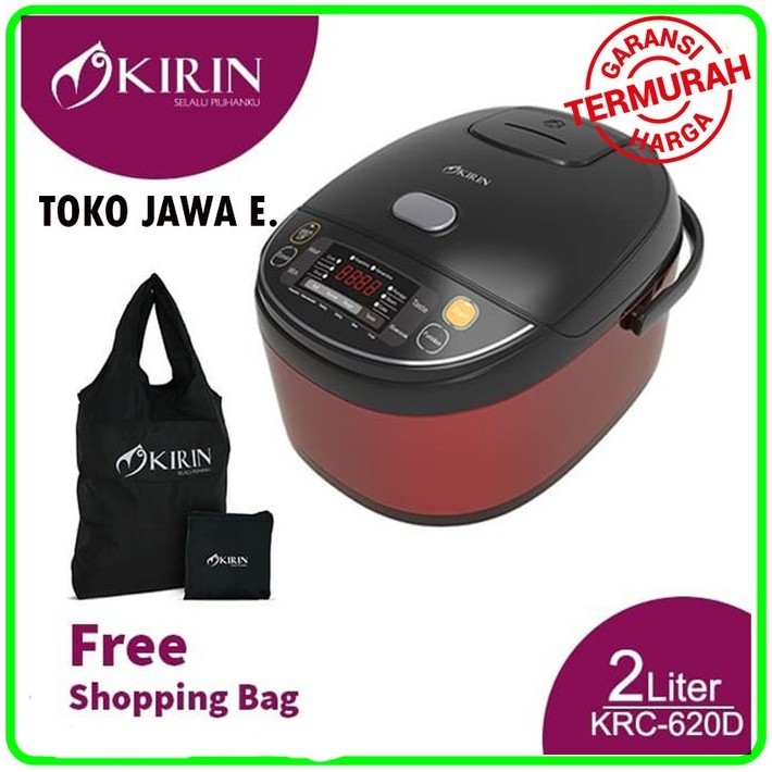 Jual Tebaru RICE COOKER DIGIT KIRIN KRC-620D Rice Cooker Digital 2 Liter - PANCI HEALTHY CERAMIC ...