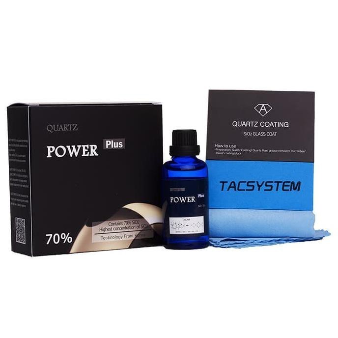 Jual Tac System Power Plus Coating 70% Sio2 Kit 50Ml | Shopee Indonesia