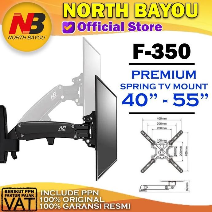 Jual NB f-350 Bracket Breket Braket LCD LED TV 40-50 North Bayou NB ...